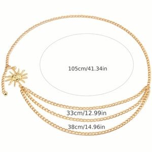 Accessories | Sunshine Chain Belt Nwt | Poshmark